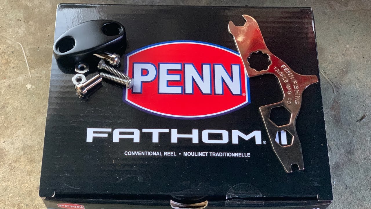 How To Install A Penn Reel Clamp - YouTube