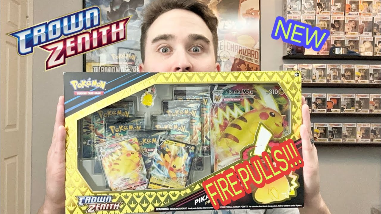 (NEW) Pokemon Opening! Pikachu Premium Collection Box!! - YouTube