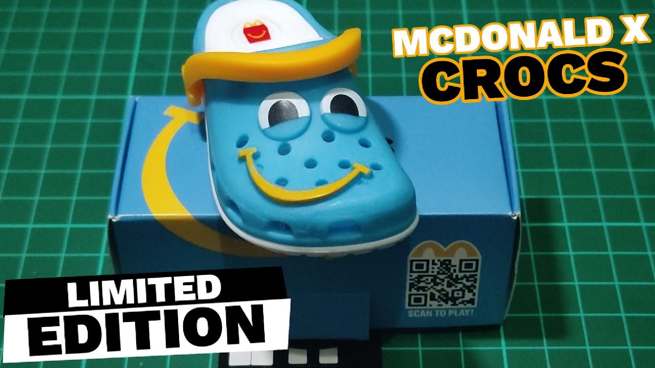 UNBOXING AND DETAIL MCD X CROCS - YouTube