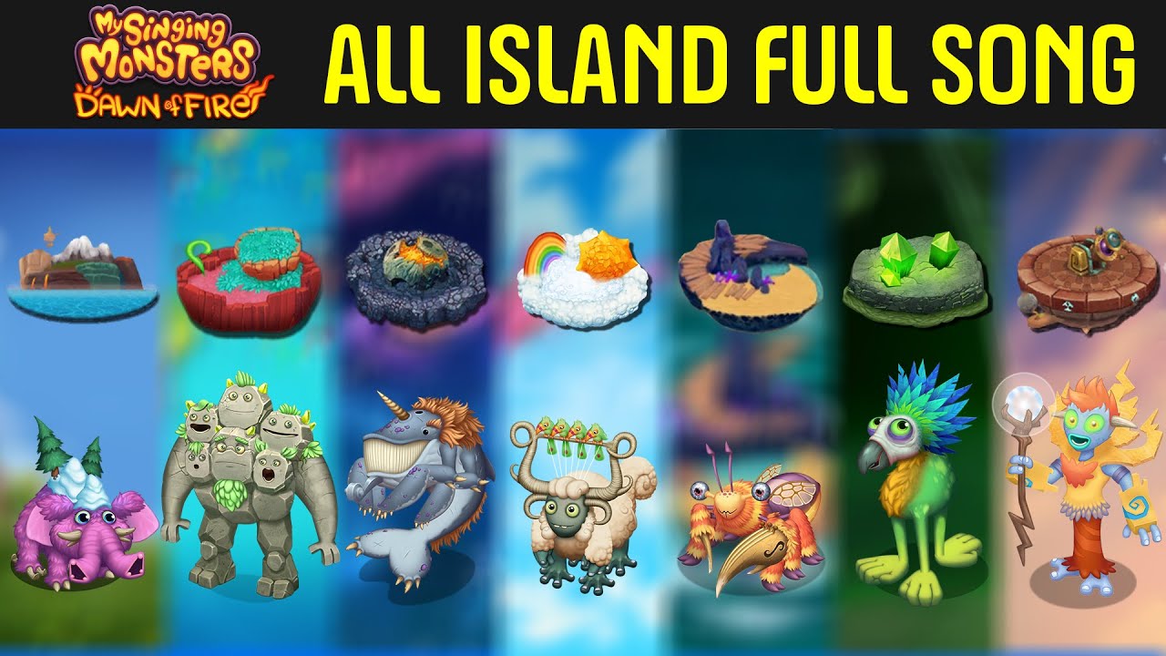All 7 Island Full Songs (Newest to Oldest) | Celebrating 10 Years of ...