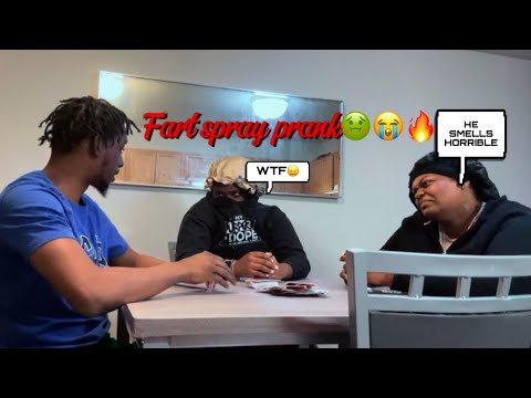 FART SPRAY PRANK ON GIRLFRIEND AND NIECE 🤢😭🔥 “ extremely HILARIOUS” 