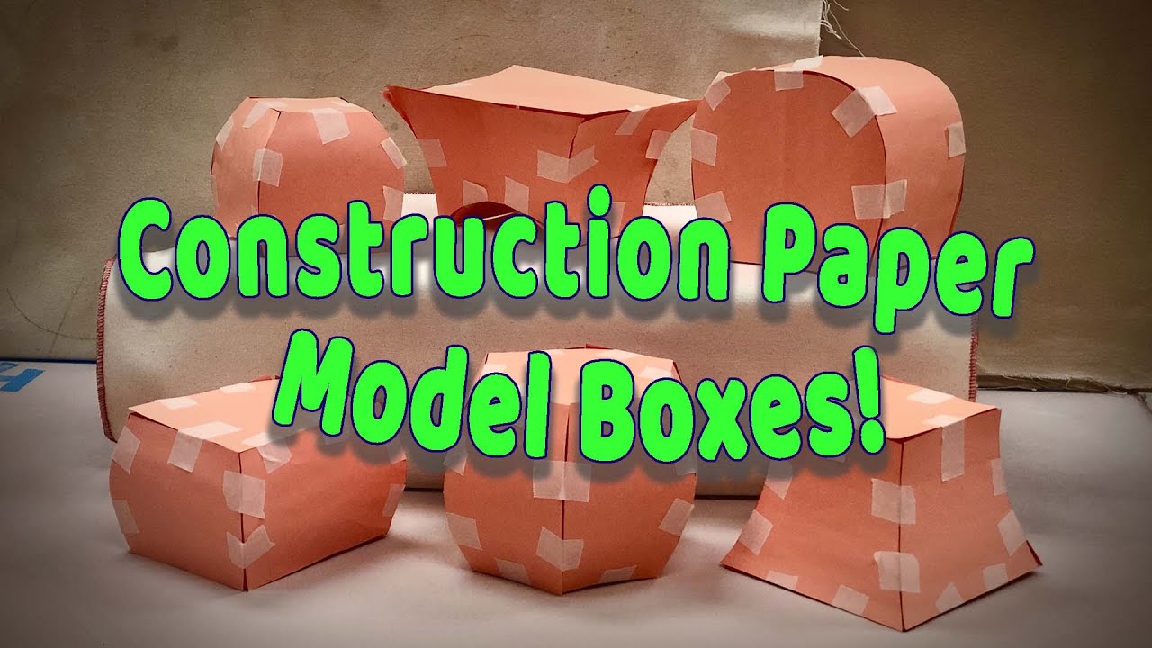 Creating a Construction Paper Model to Prepare for the Clay Enclosed ...