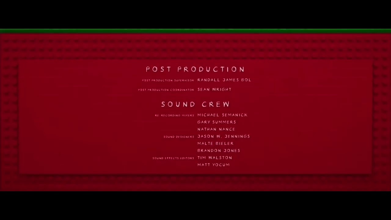 The Lego Movie 2: The Second Part (2019) End Credits Version - YouTube