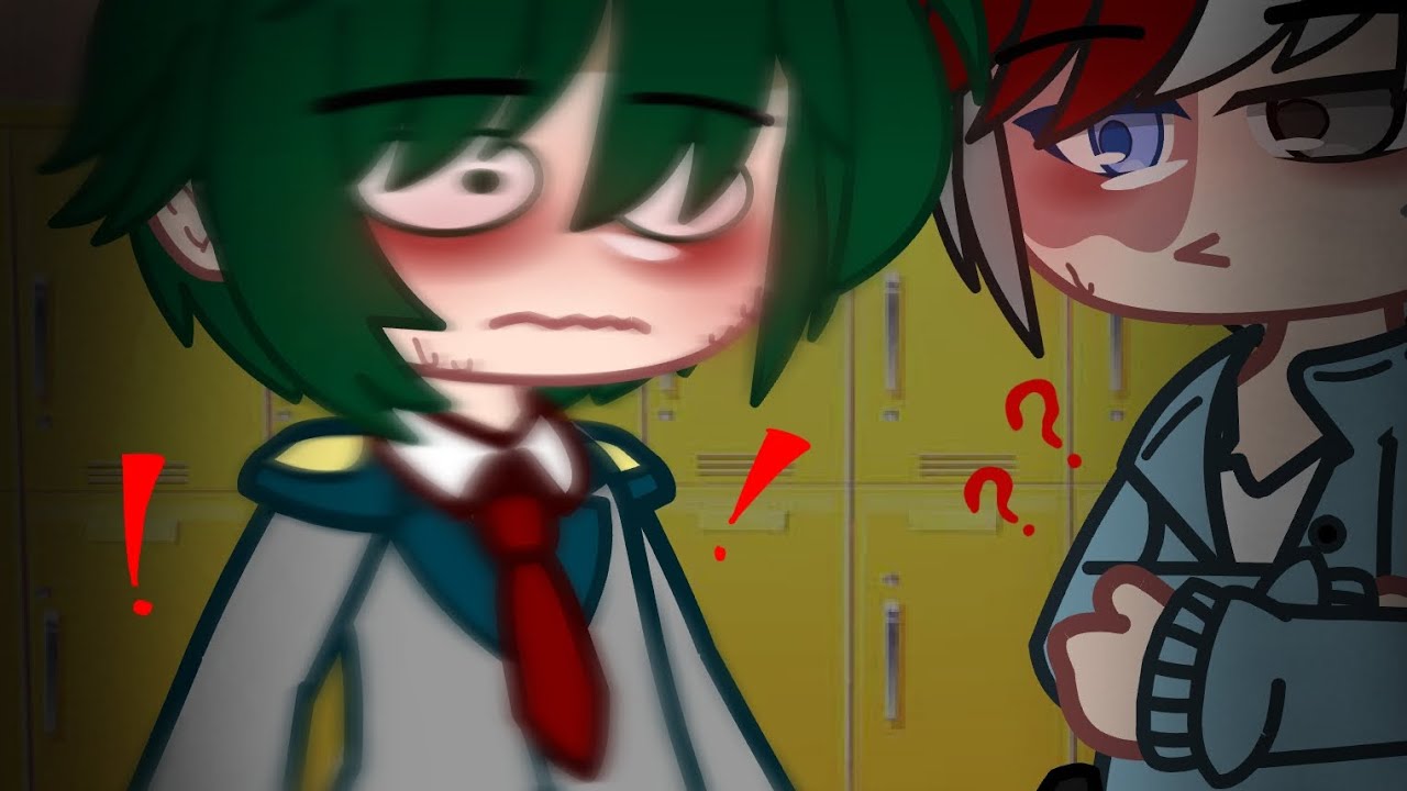 'when Midoriya saw Todoroki wear a NEW costume--😳💥' || MHA/BNHA || TdDk ...