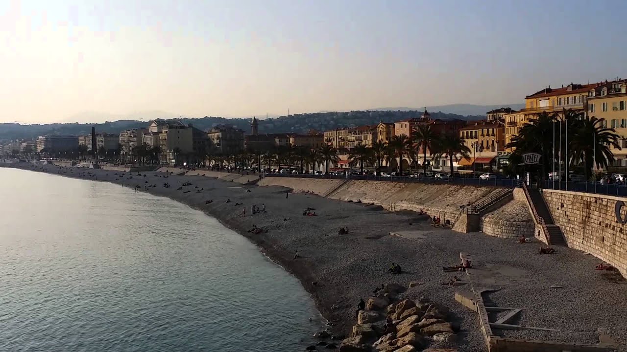Nice, France Sea view - YouTube