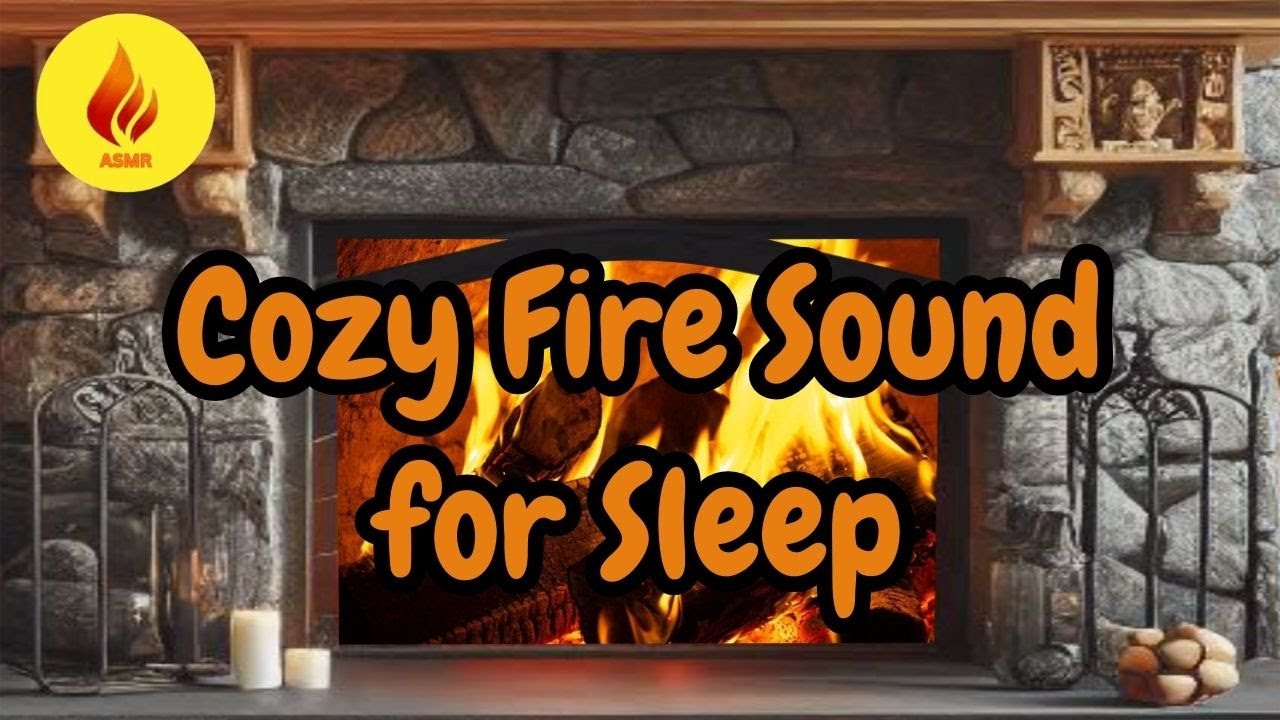 Fireplace atmosphere in the courtyard of the house | Relaxing Fire ...