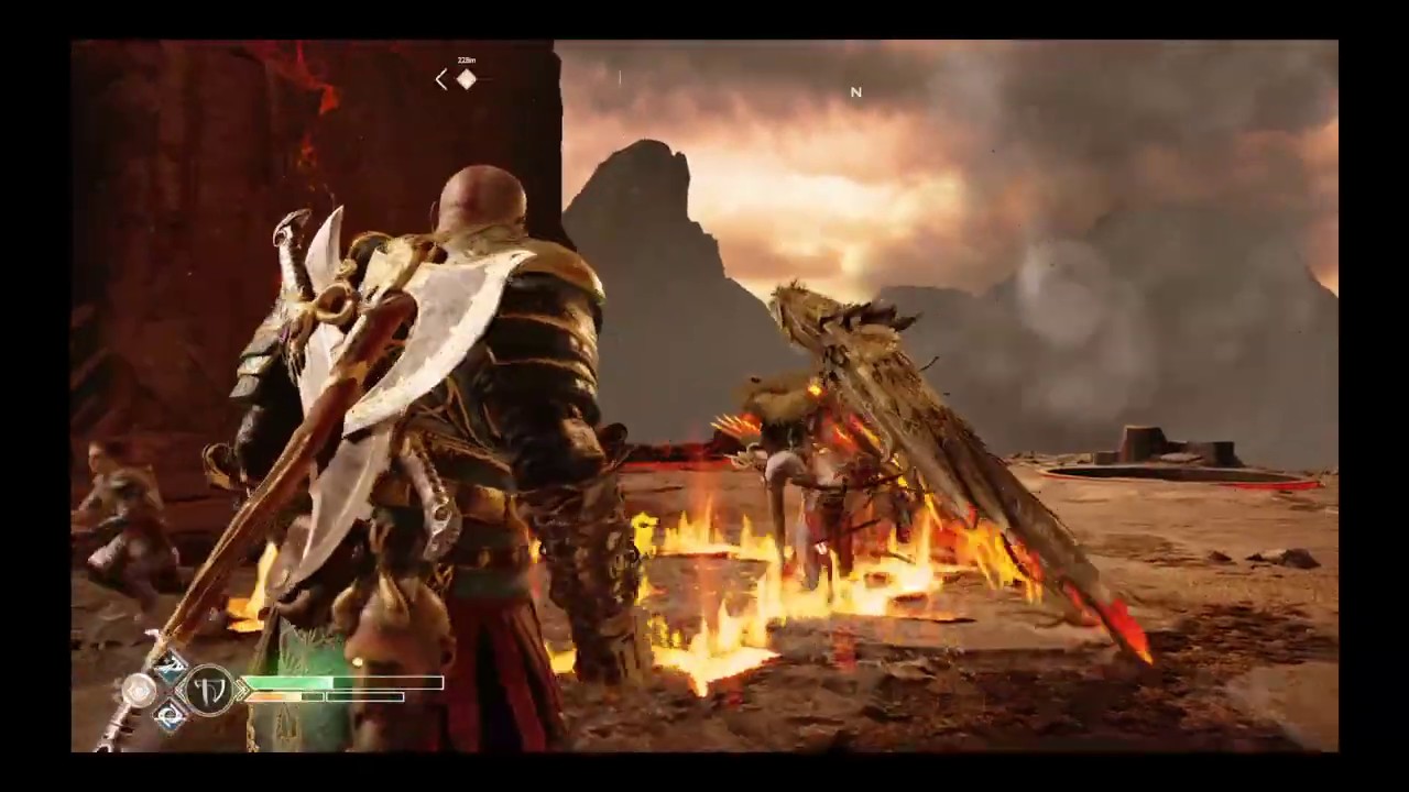 Gondul, Valkyrie of Muspelheim Boss Battle - God of War Ps4 - YouTube