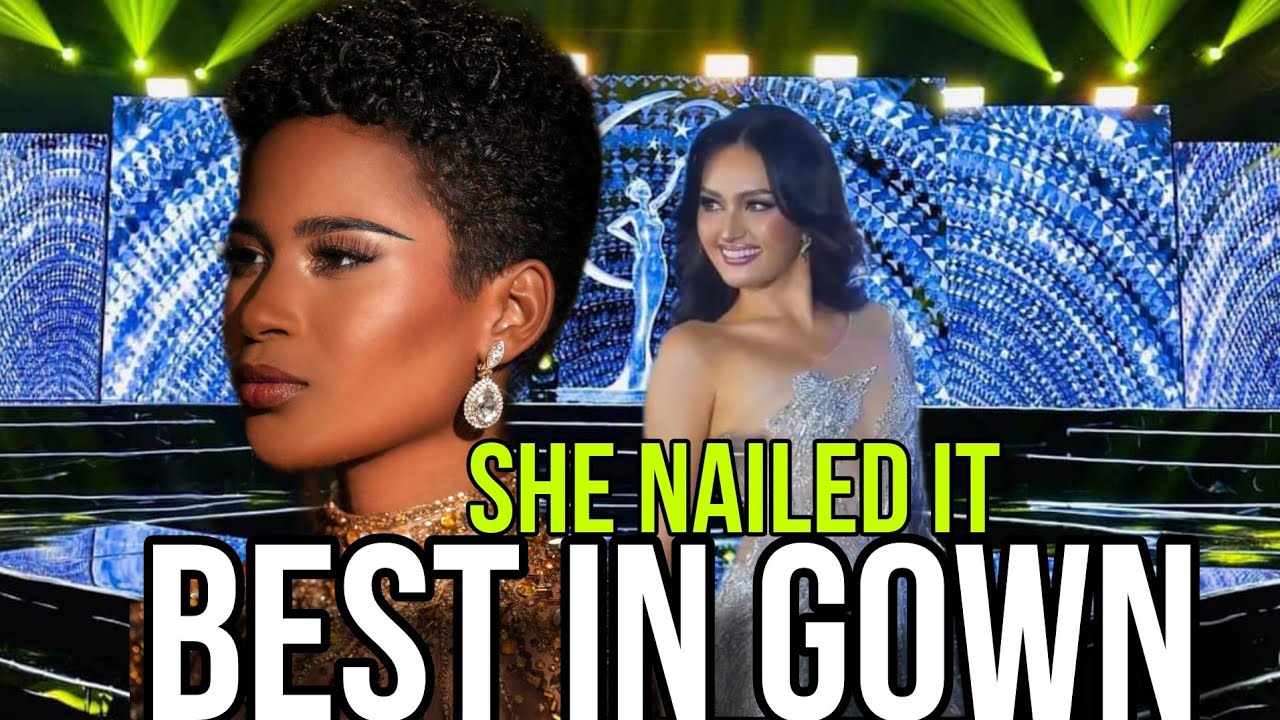 Athisa Manalo Alexie Brooks Evening Gown Performance! Miss Universe ...