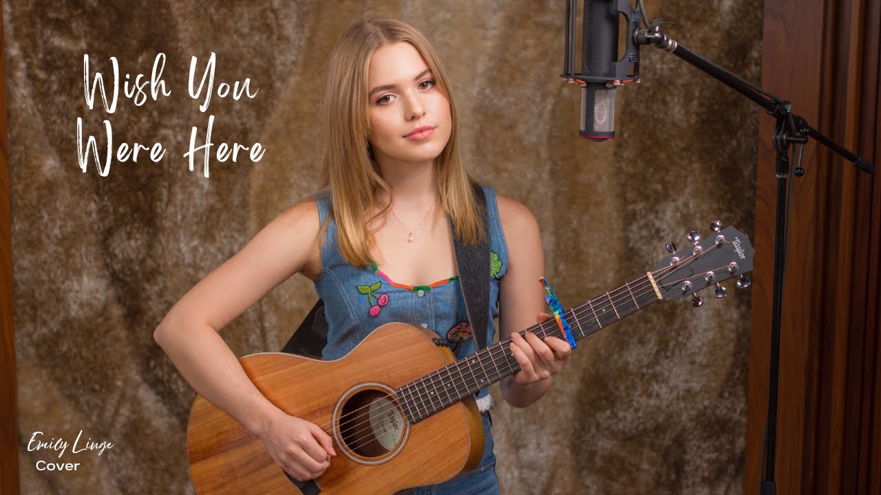 Wish You Were Here - Pink Floyd (Acoustic cover by Emily Linge) - YouTube