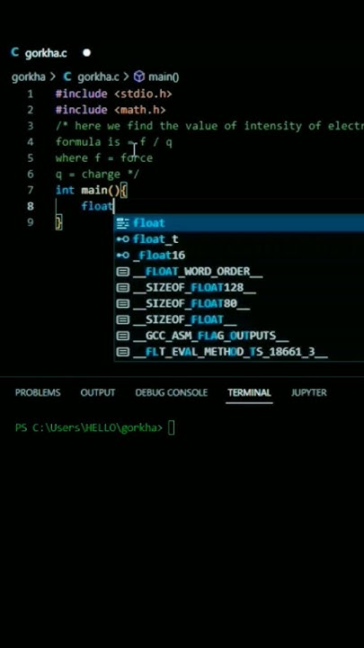Electric Field Intensity 😱electrical Quantities C🤔program 😎coding Programminghacking