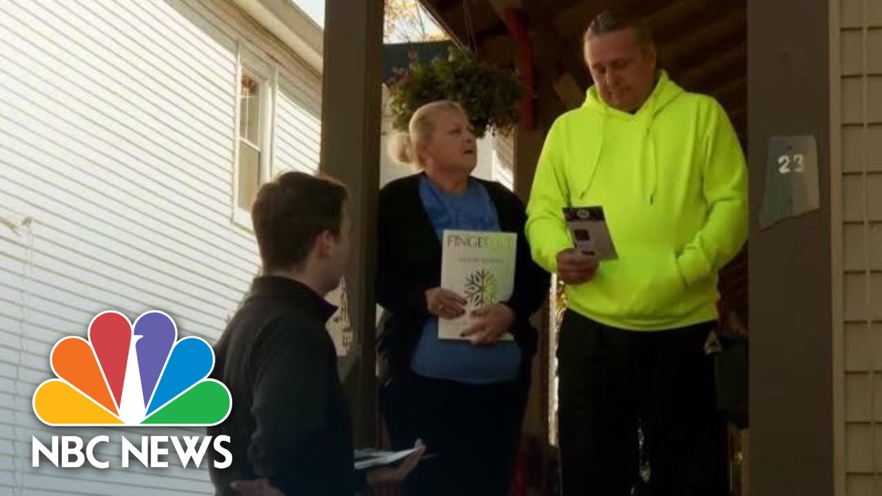 A Day In The Life Of A New Hampshire Canvasser | NBC News NOW - YouTube