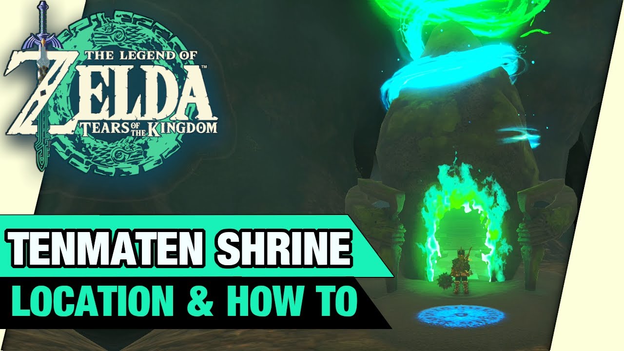 Tenmaten Shrine Location & How To | Zelda Tears of the Kingdom - YouTube
