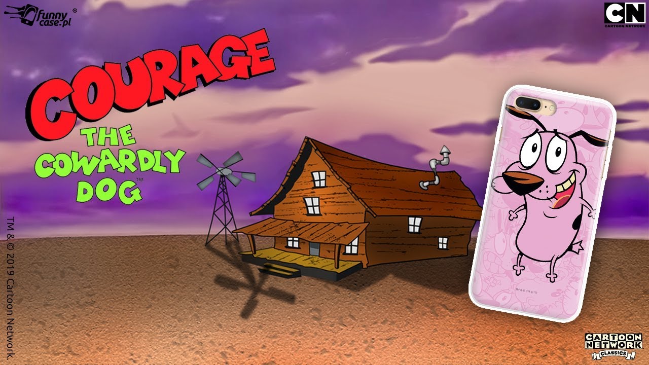 | Chojrak - tchórzliwy pies | Etui na telefon od Funnycase.pl | Cartoon ...