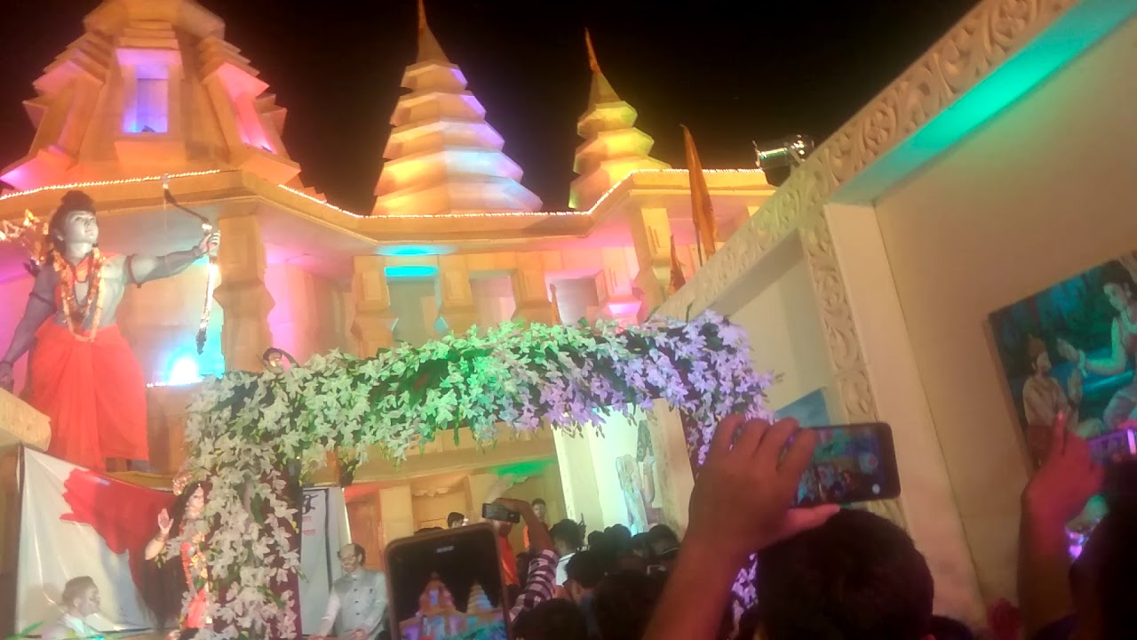 Durga Puja Darbhanga Ram Mandarin 2019 - YouTube