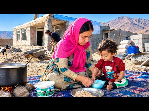 She Builds a Home for Her Little Daughter | Maryam’s Real Life