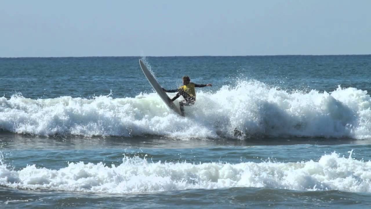 WLA WSA Longboard surf contest in Oside - YouTube