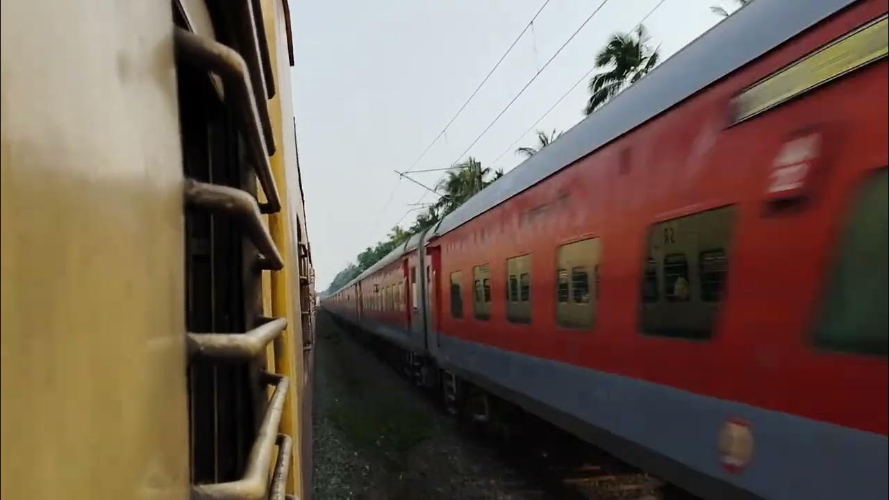 12617 Mangala Lakshadweep SF Express ERs to NZM - YouTube