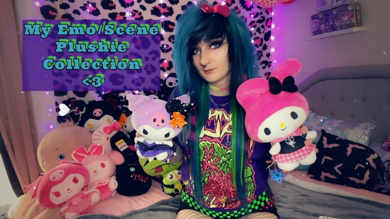 My Emo/Scene Plushie Collection - YouTube