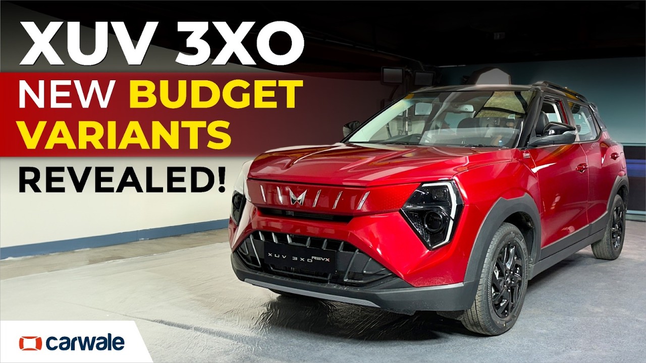 Mahindra XUV 3XO New Variants Walkaround | REVX M, M(O), REVX A ...