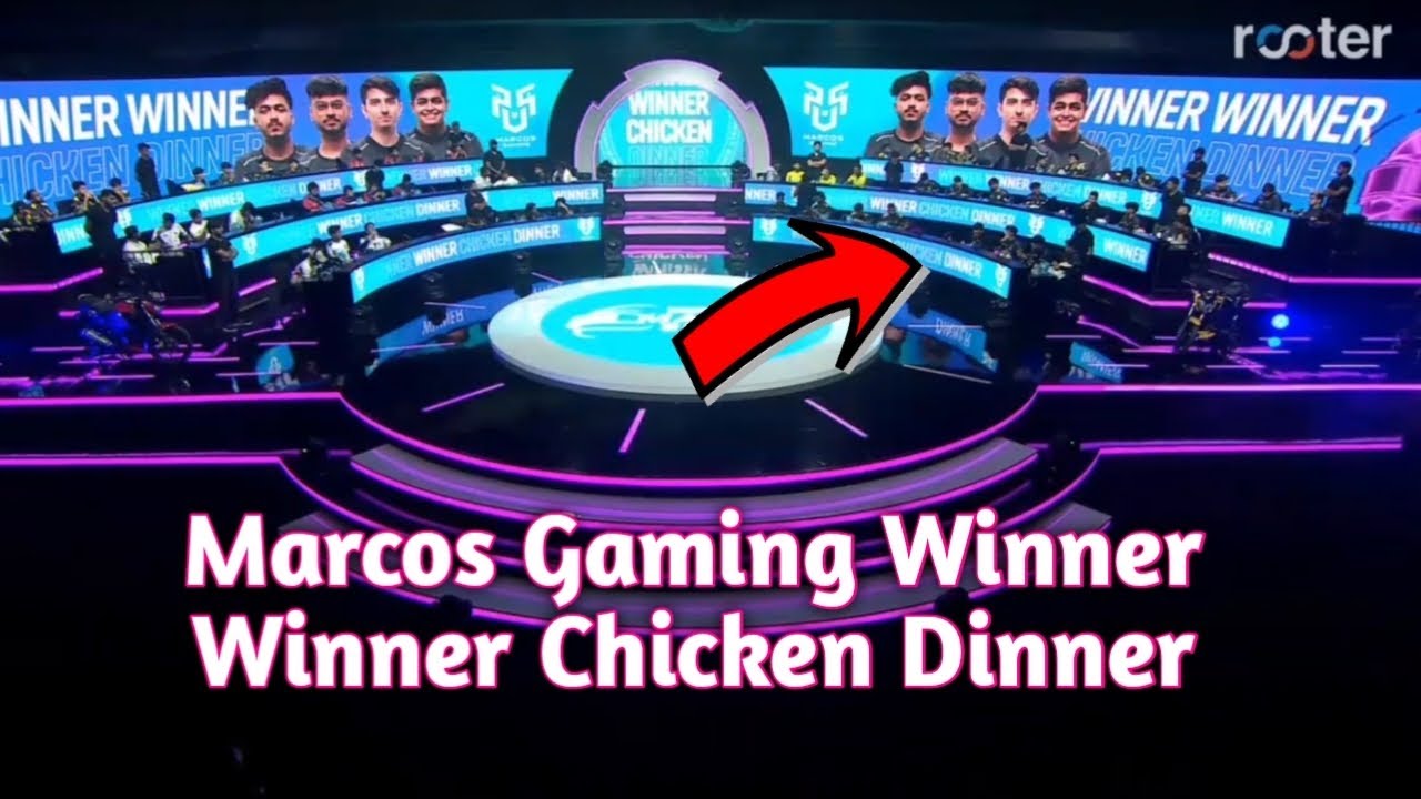 Marcos Gaming Winner Winner Chicken Dinner !! Day 3 Highlight - YouTube