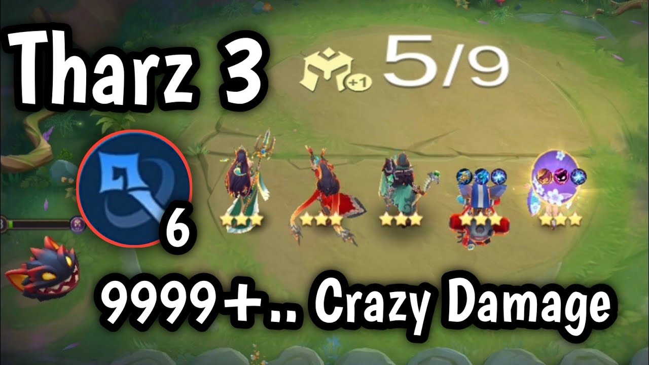Tutorial Tharz 3 Mage Cyclops Burst Damage‼️ Magic Chess Bangbang ...