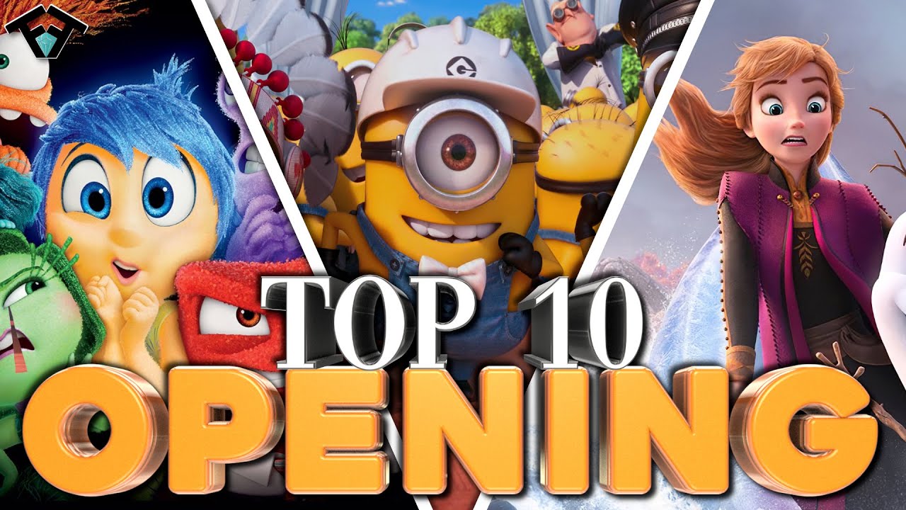 TOP 10 | Biggest Animated Movie Openings - YouTube