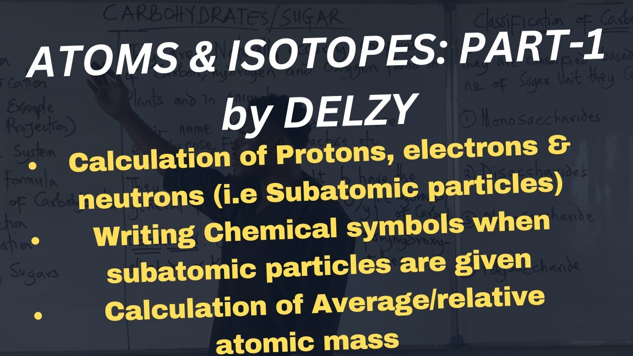 ISOTOPE PART-1 .... understanding concepts of Isotopes #protons # ...