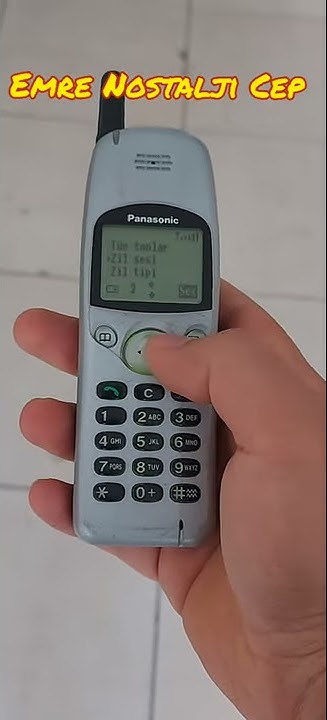 Panasonic GD30 Emre Nostalji Cep Farkıyla Sipariş ve Detaylar aşagıda - YouTube