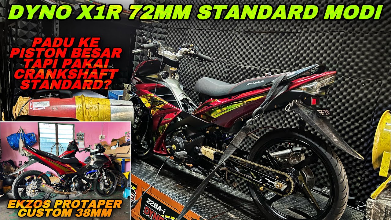 DYNO X1R 72MM STD MODI POWER KE? | EKZOS PROTAPER CUSTOM 38MM | REVEAL ...