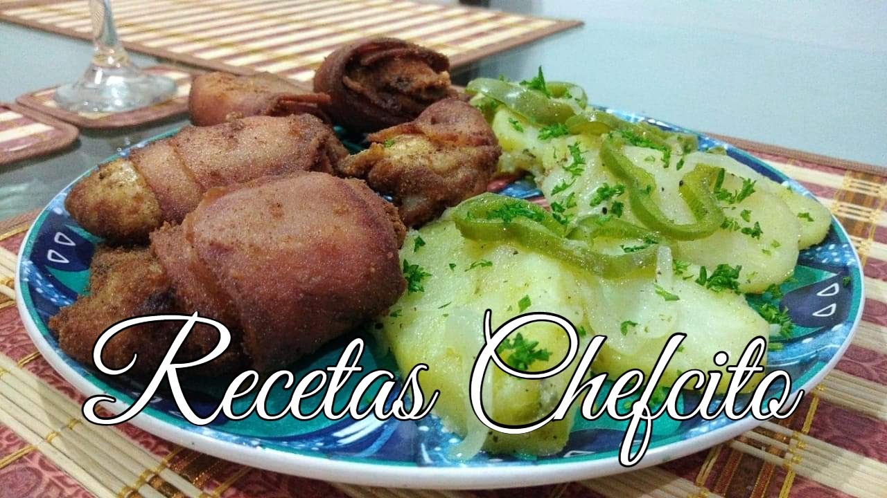 Alas de pollo con Jamón || Recetas Chefcito - YouTube