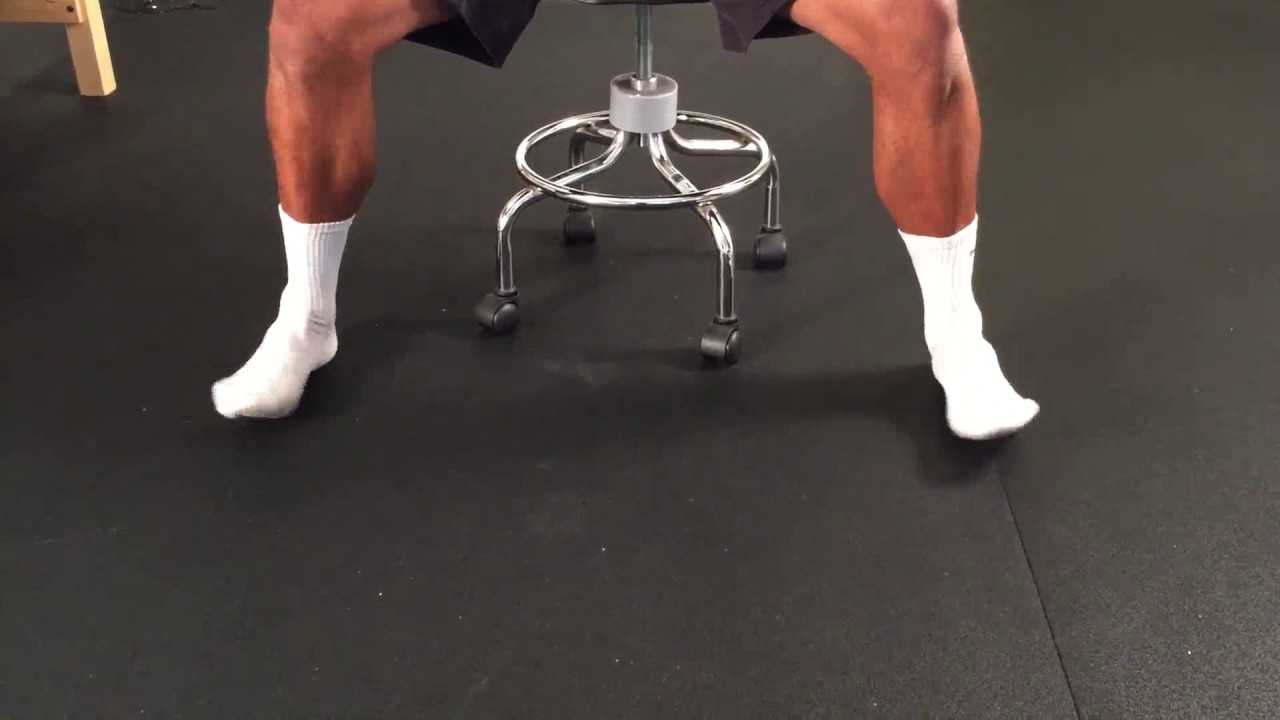 Seated Ankle Circles with Tibial Rotation - YouTube