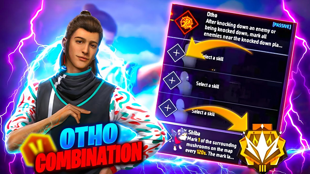 HOW TO OTHO CHARACTER SKILL COMBINATION 2025 | CS RANK BEST CHARACTER ...