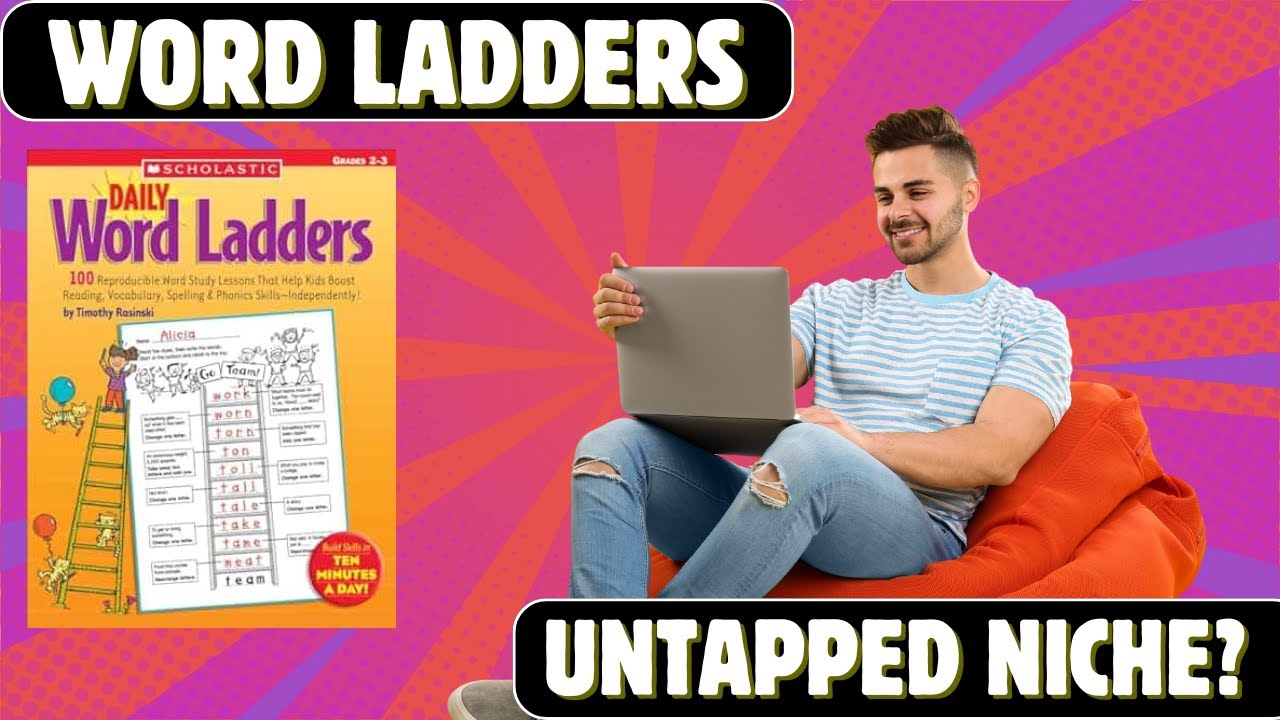 Word Ladder Worksheets Generator For KDP - YouTube