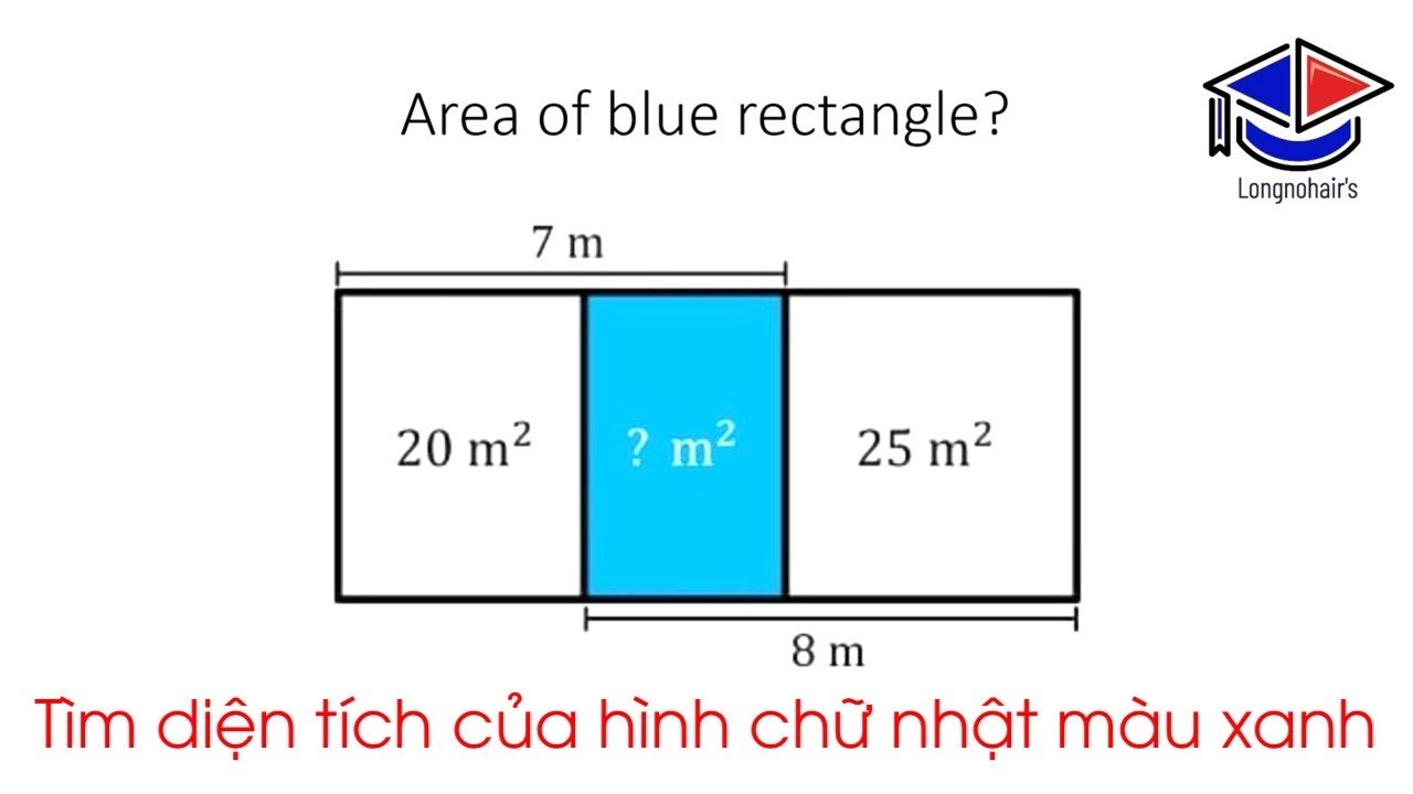 Question 12 | Area of Blue Rectangle ? | Math Series | Longnohair's ...