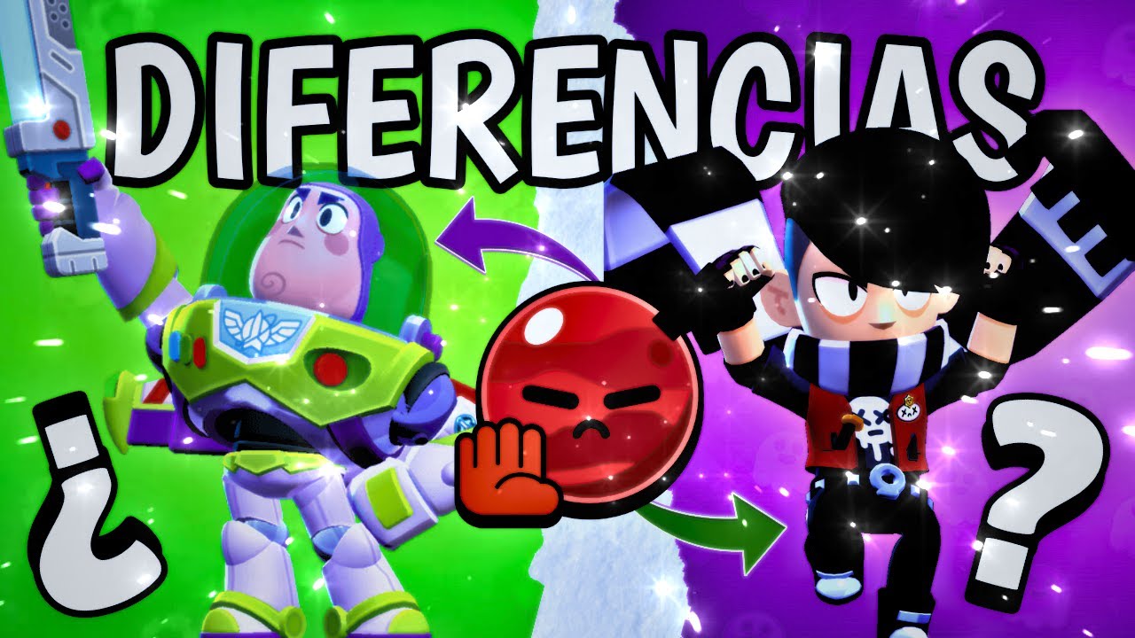 Las Diferencias entre Buzz Lightyear y Edgar en Brawl Stars - YouTube