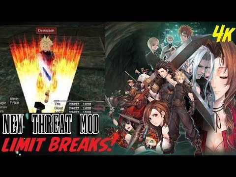 FFVII | ACQUIRING EVERY FINAL LIMIT BREAK IN NEW THREAT MOD! (4K) - YouTube