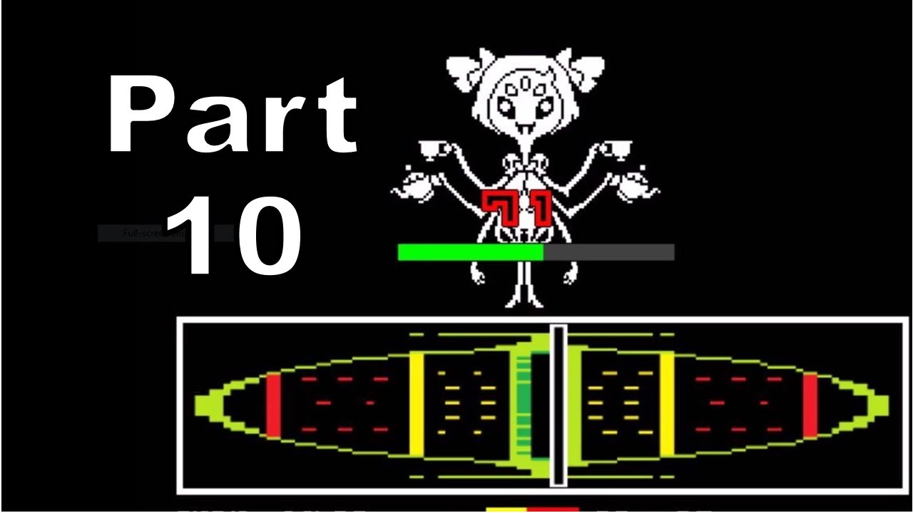 Undertale Walkthrough part #10 - Muffet Boss fight / hotel lobby & Core ...