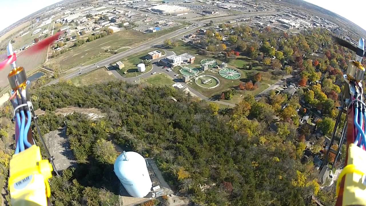 Fall Colors Over Manhattan, KS - YouTube