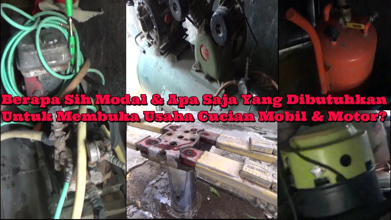 Peralatan Usaha Cucian Mobil Cucian Motor Lengkap Dengan Harganya - YouTube