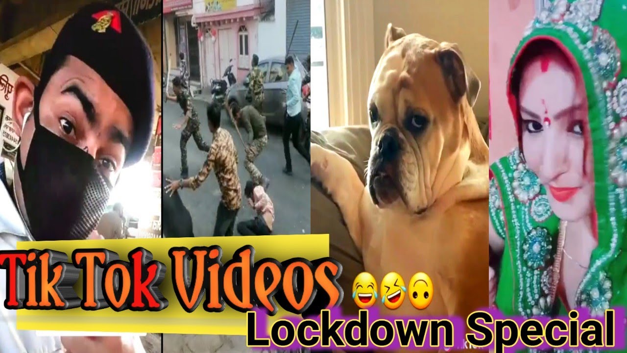 Funny videos of lockdown | tik tok videos | corona virus | funny video - YouTube
