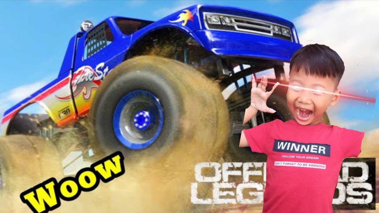 Main mobil balap monster extreme Off-road Legends 🚜 Game untuk anak ...