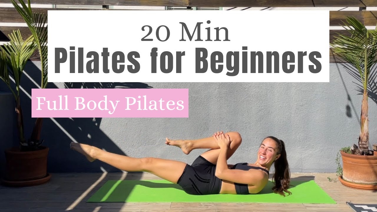 20 Min Pilates for Beginners / Full Body Pilates Workout (No Equipment ...