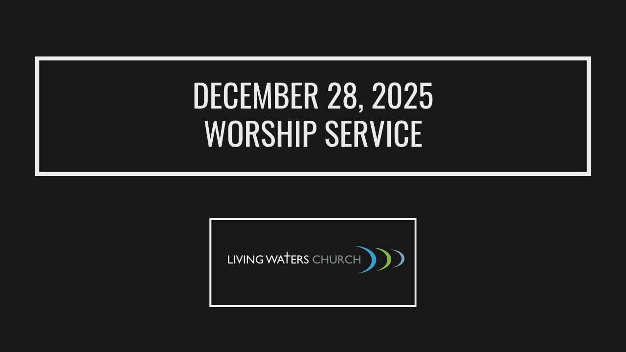 Sunday December 28, 2025 Worship Service - YouTube