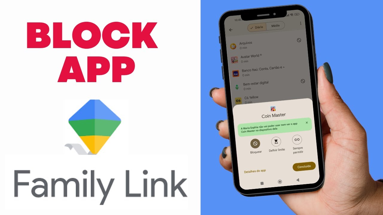 HOW TO BLOCK AN APP ON FAMILY LINK | UPDATED! - YouTube