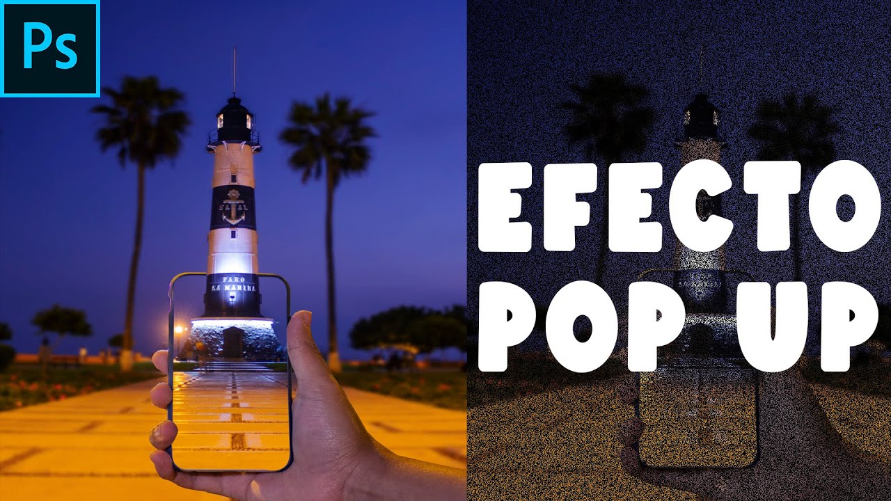 EFECTO POP UP - PHOTOSHOP TUTORIAL - YouTube