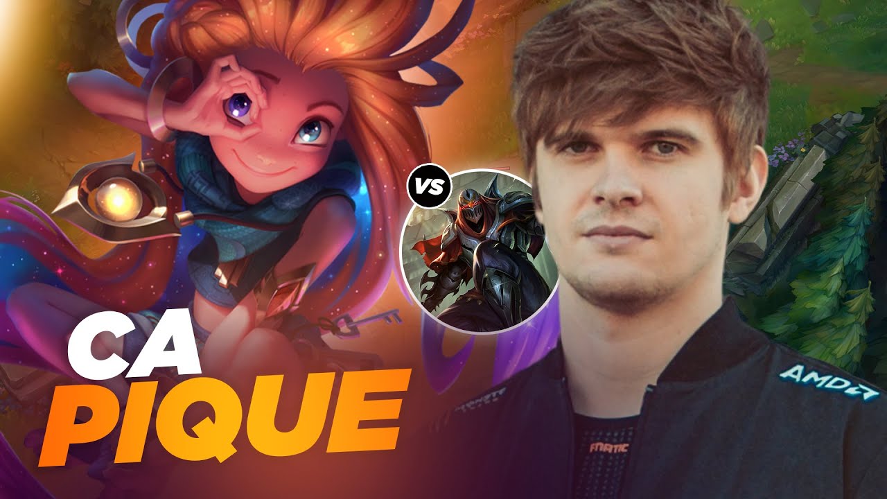 RHOBALAS : SOLOQ SMURF | CA PIQUE - ZOE VS ZED | LOL FR - YouTube