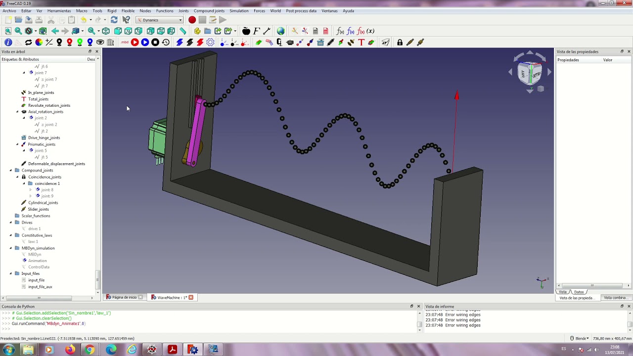Wave machine - YouTube