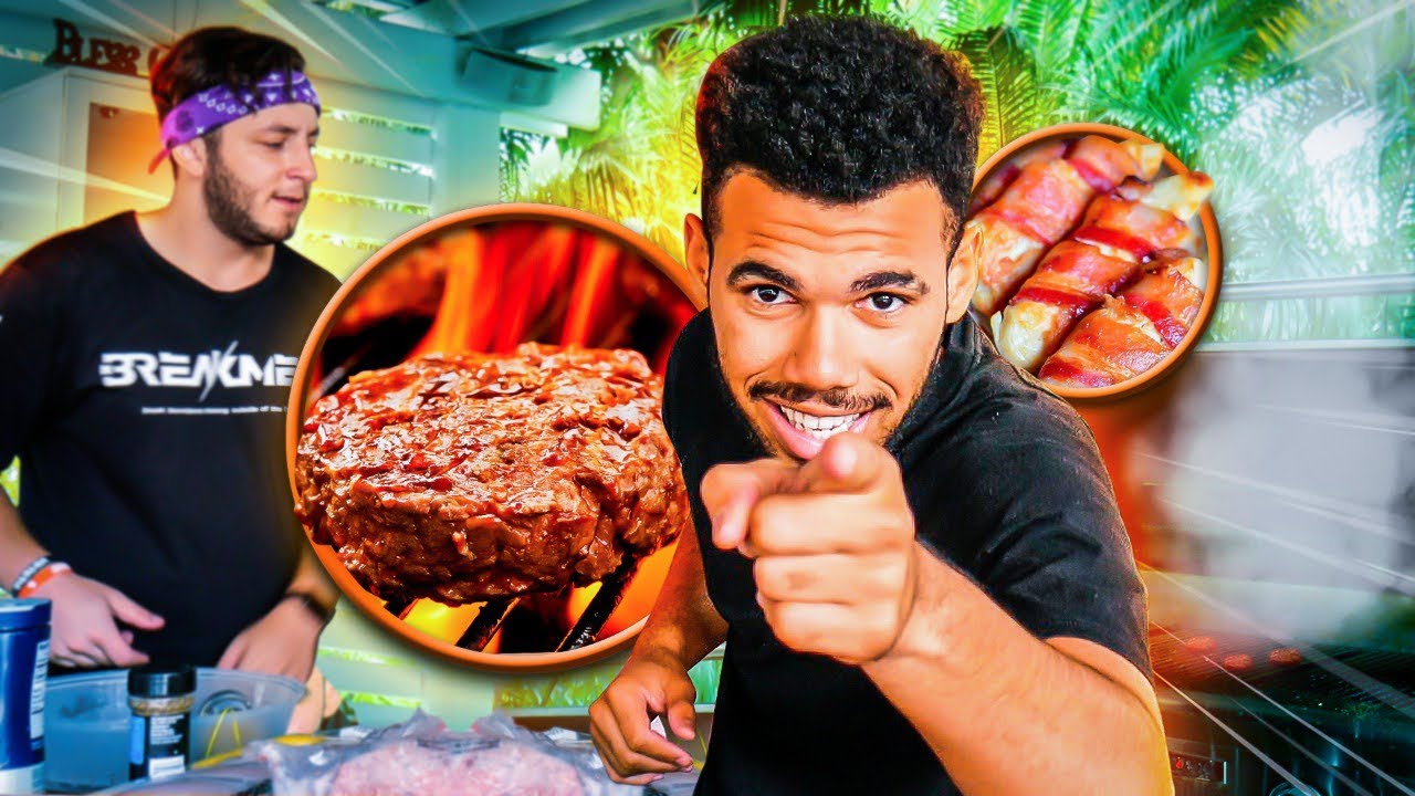CHURRASCO COM MEUS AMIGOS EM MIAMI!!! | Cris | - YouTube
