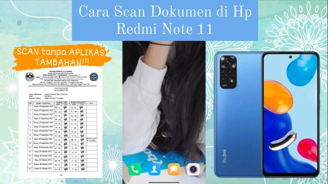 Cara Scan Dokumen Cuma Pakai HP Android - YouTube