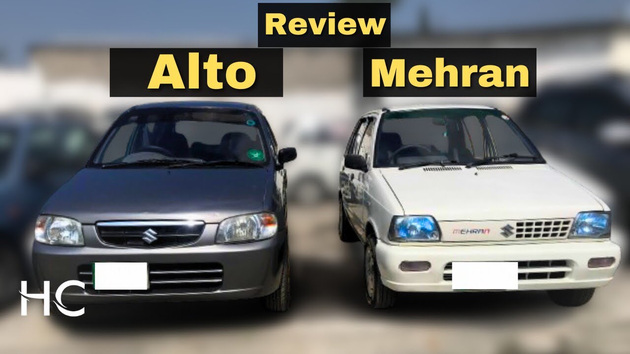 suzuki Alto VXR & Mehran Vx || genuine condition cars|| detail review ...
